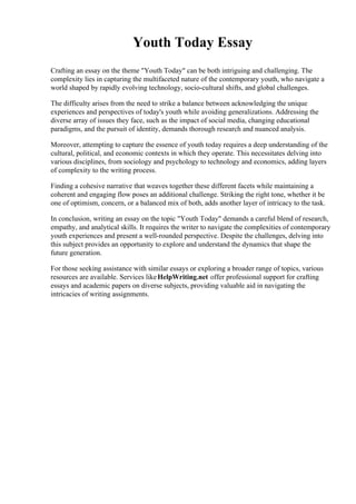 Youth Today Essay.pdf