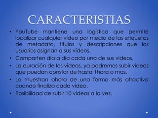 Youtube resumen de la historia | PPTX