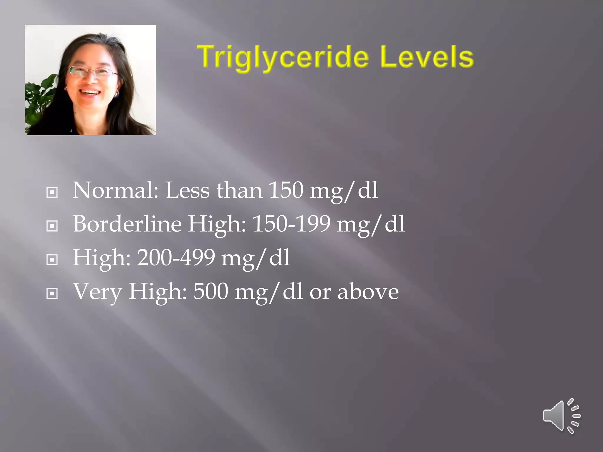A Food Guide to Lowering Blood Triglycerides | PPTX