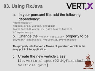 Chapter 02: Eclipse Vert.x - Java First Verticle | PPT