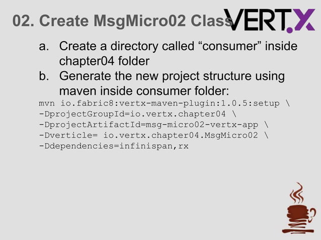 Chapter 04: Eclipse Vert.x - Message Based Microservices | PPT