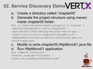 Chapter 05: Eclipse Vert.x - Service Discovery, Resilience and Stability Patterns | PPT