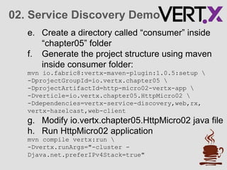 Chapter 05: Eclipse Vert.x - Service Discovery, Resilience and Stability Patterns | PPT