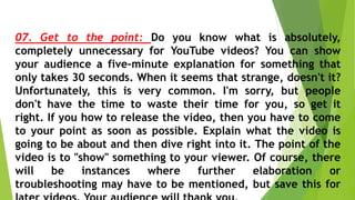 How to Become a YouTuber? | PPTX