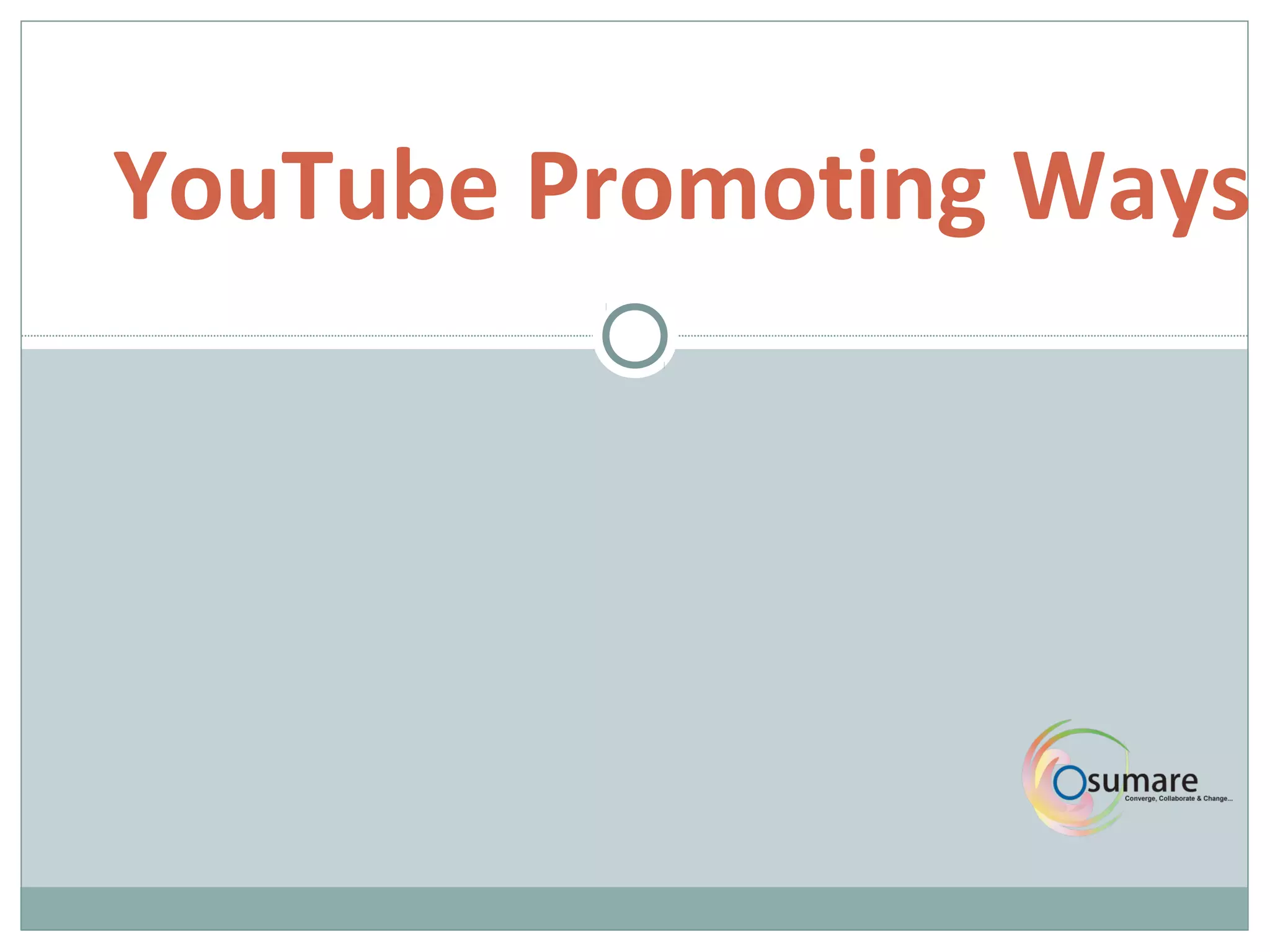 Youtube ppt | PPT