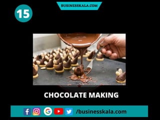 50 SMALL SCALE BUSIENSS IDEAS WITH LOW INVESTMENT | PPTX