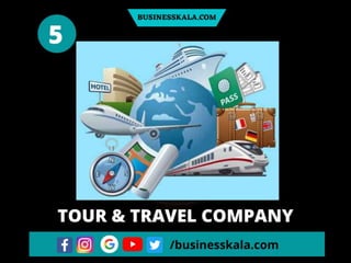 50 SMALL SCALE BUSIENSS IDEAS WITH LOW INVESTMENT | PPTX