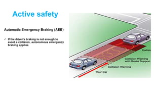 vehicle safety concept, active safety | PPTX