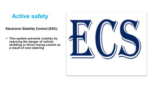 vehicle safety concept, active safety | PPTX