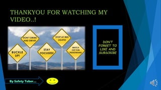 Important cautionary traffic road signs you should know | PPT