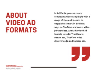 You tube advertising type of ads | PPT