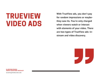 You tube advertising type of ads | PPT