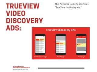 You tube advertising type of ads | PPT