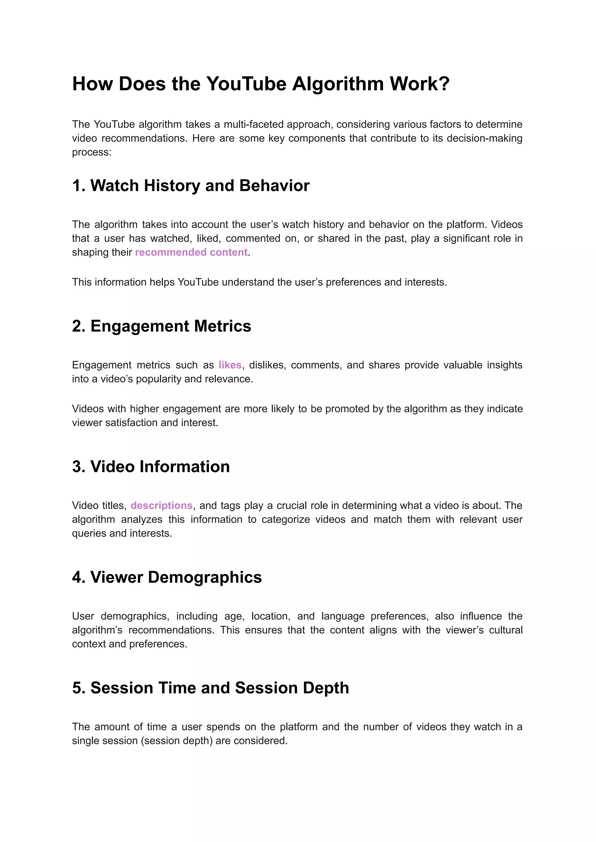 YouTube Algorithm An Ultimate Guide For YouTubers In 2023.pdf