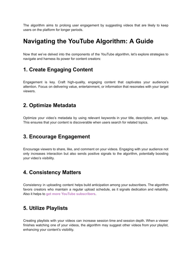YouTube Algorithm An Ultimate Guide For YouTubers In 2023.pdf