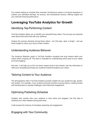 YouTube Analytics The Key to Explosive Growth.pdf