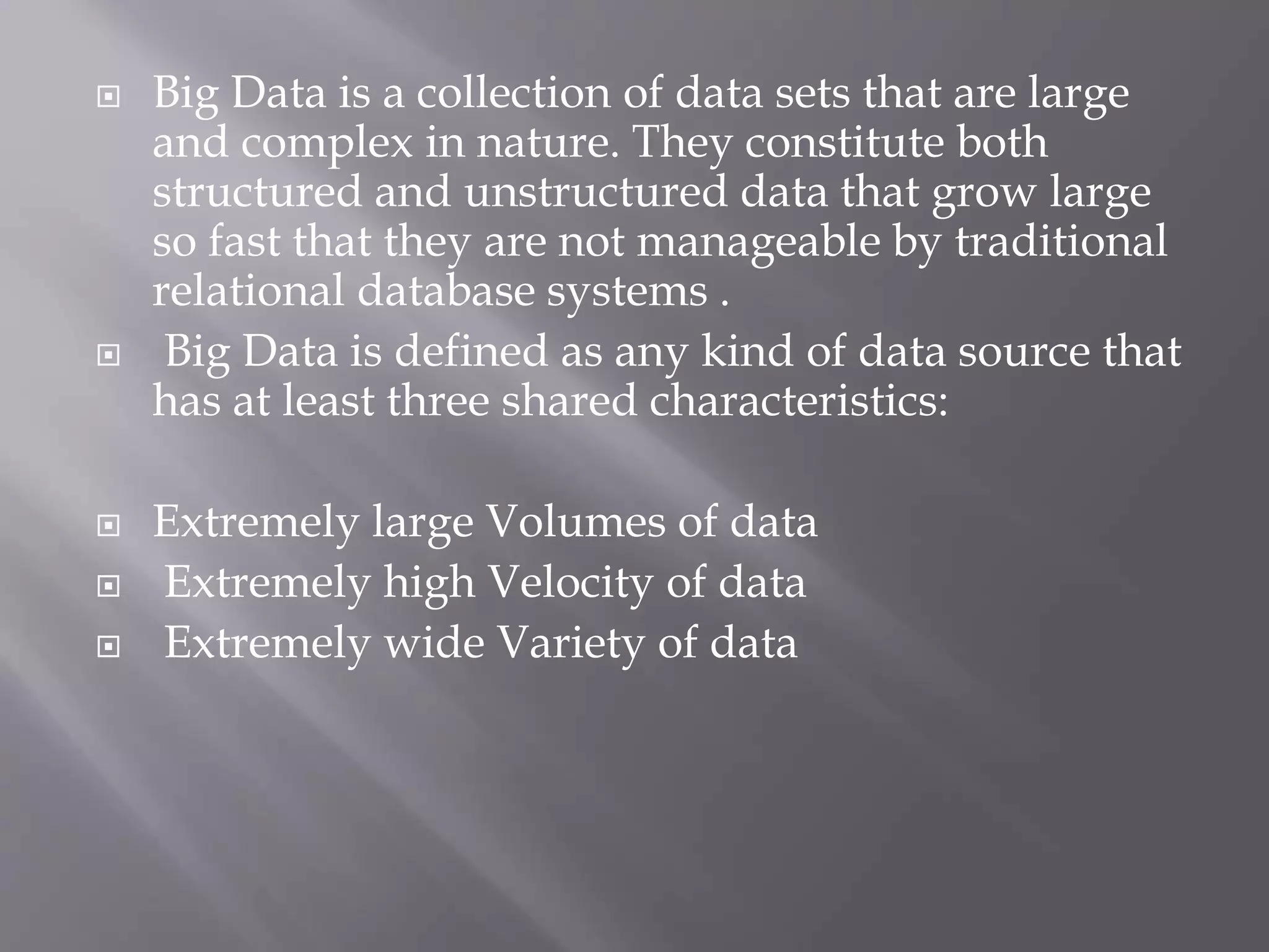 Youtube big data analysis using hadoop,pig,hive | PPTX