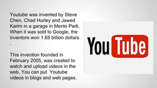 Youtube by lucia | PPT