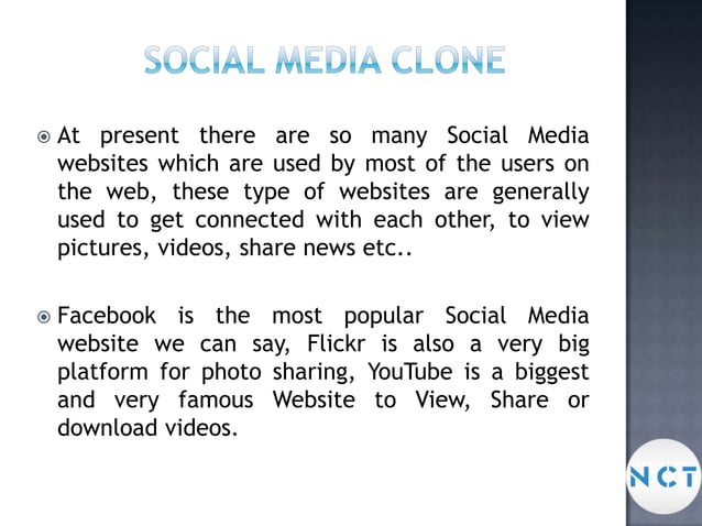 YouTube Clone Script | PPT