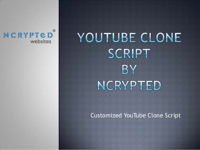 Youtube Clone Script 