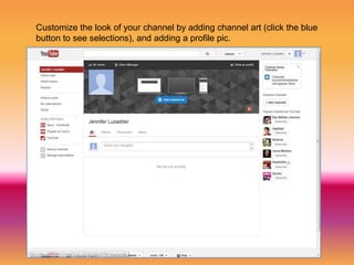 YouTube - create your account | PPT