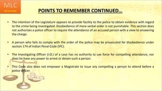 Crpc sec 160 | PPTX