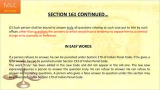 Crpc sec 161 | PPTX