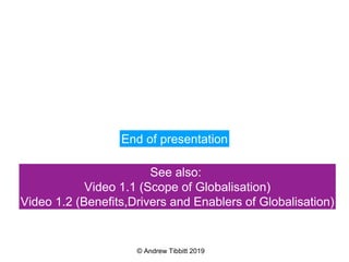 Globalisation - Opposition to global integration | PPTX