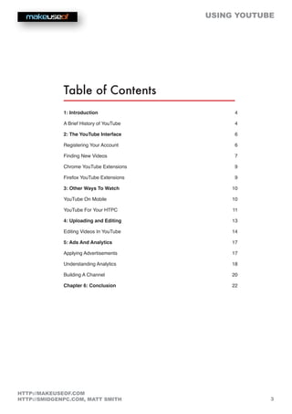 You Tube Guide | PDF