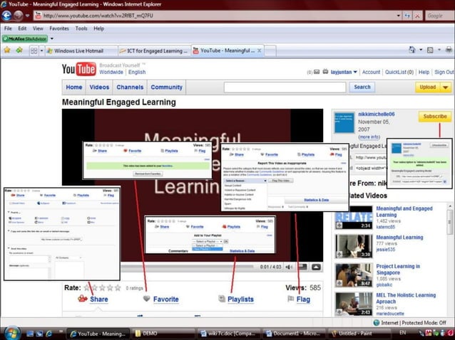 Youtube Instructions updated | PPT