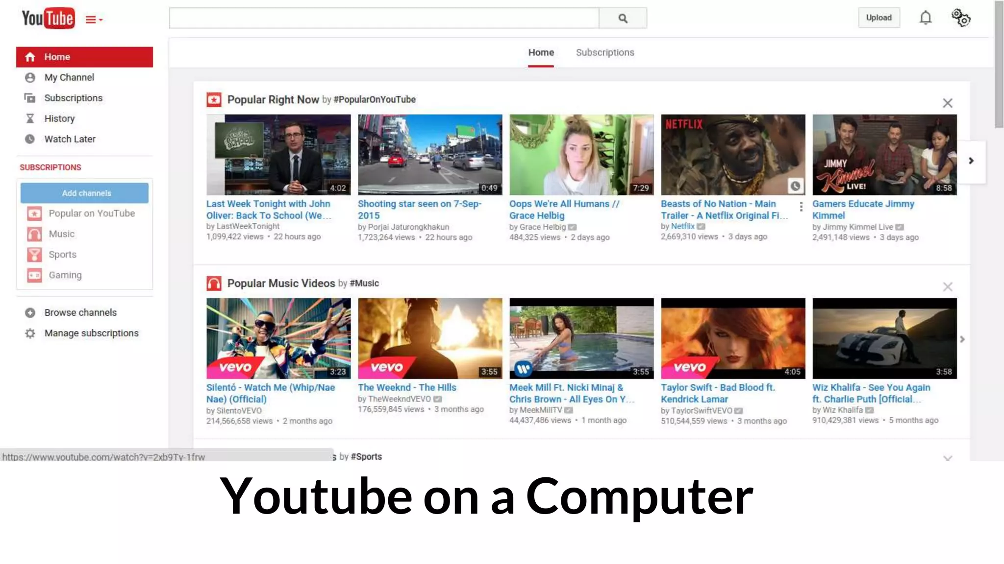 Youtube lesson | PPT