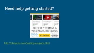 Live Streaming Checklist | PPT