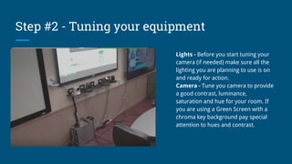 Live Streaming Checklist | PPT