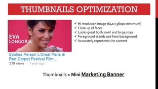 YouTube Optimization Basic by donath | PDF