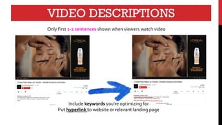 YouTube Optimization Basic by donath | PDF