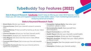 TubeBuddy | PPT