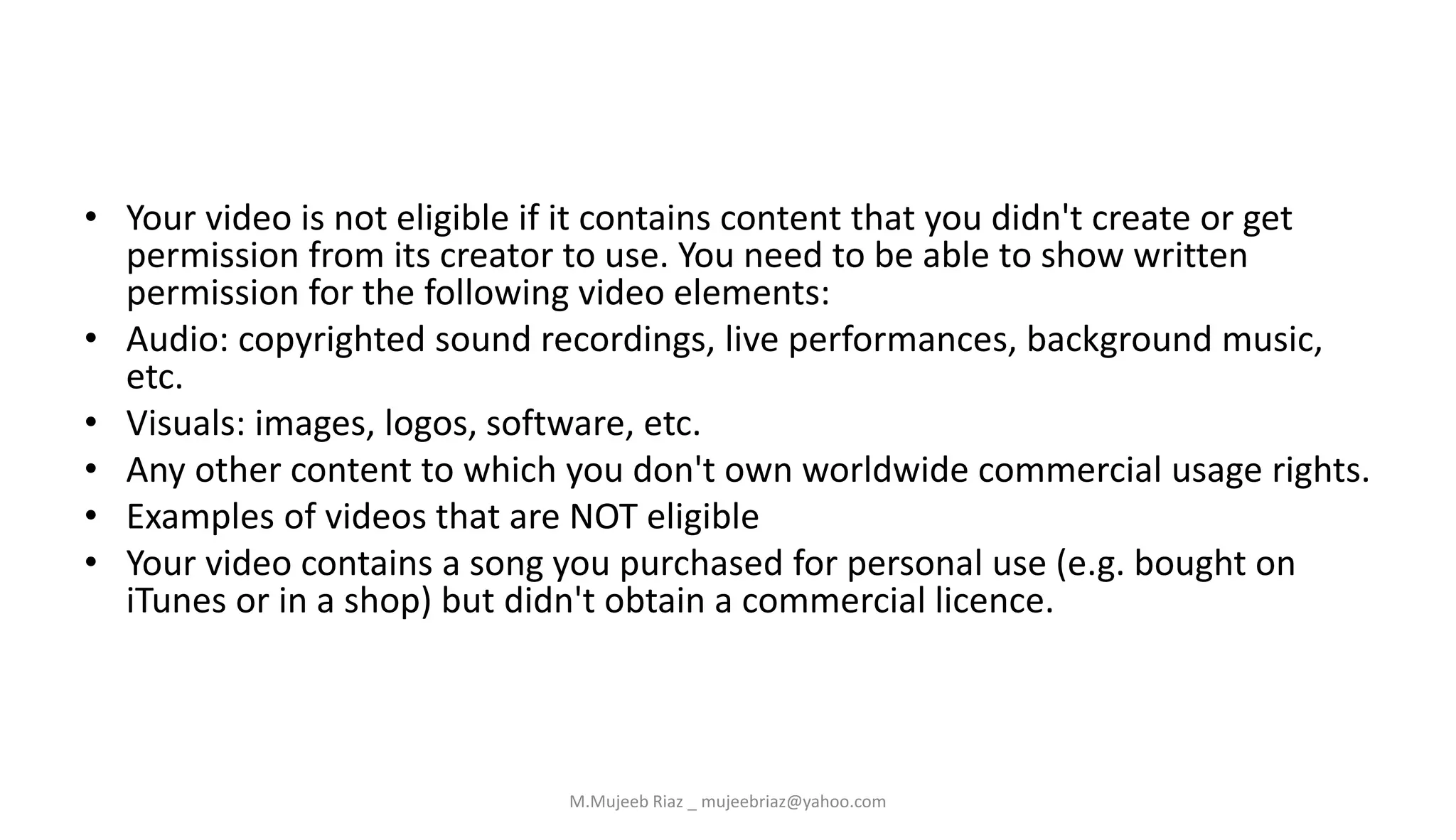 YouTube Policies and Monetization Guidelines | Community Guidelines | | PPT