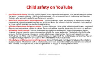 YouTube Policies and Monetization Guidelines | Community Guidelines | | PPT