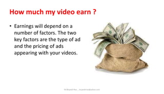 YouTube Policies and Monetization Guidelines | Community Guidelines | | PPT