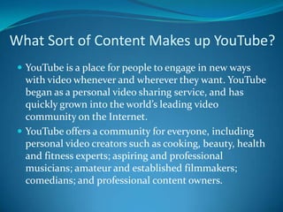 Youtube Powerpoint | PPT