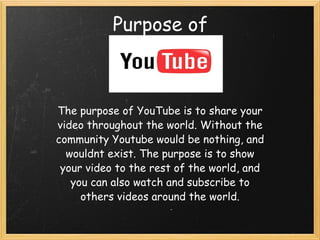 Web 2.0 Tool "Youtube" | PPT