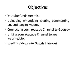 Youtube Powerpoint Presentation | PPT