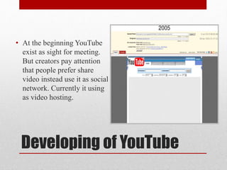 You tube presentation | PPT