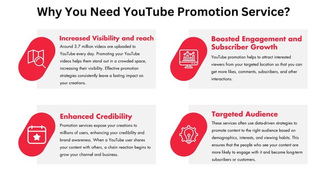 YouTube Promotion Services Offered by Vedzzy | PPT