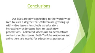 You tube resources & animation | PPTX | Video Production | Content ...