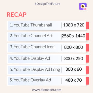 Complete YouTube Size Guide | PDF