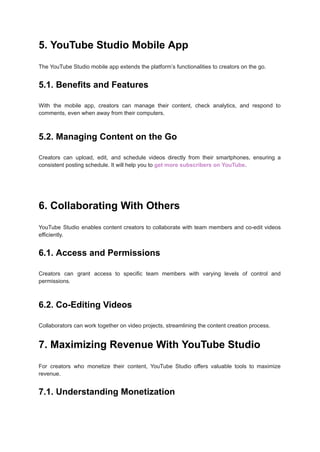 YouTube Studio Secrets Grow Your Channel Fast.pdf