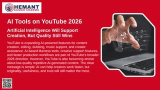 YouTube in 2026: The New Era of AI, Commerce & Content | PDF
