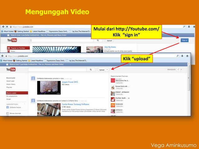 Tutorial Youtube: 04 Mengunggah Video | PPT
