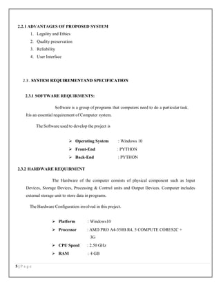 Youtube video download using python project report.pdf